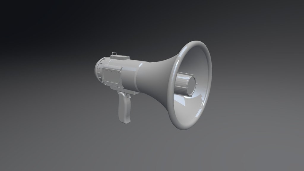 Danganronpa: Megaphone Hacking Gun - Download Free 3D model by Spookies ...