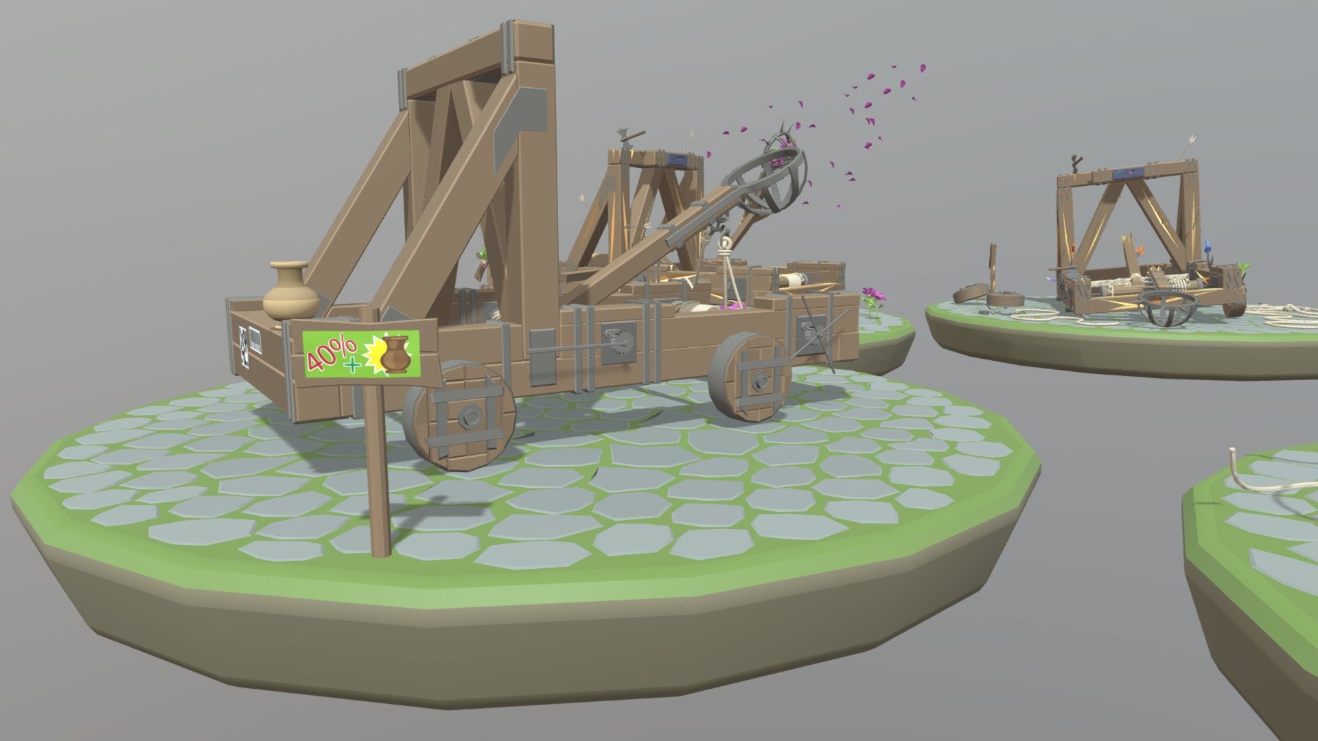 Catapult five options | Secondary Forms XYZ - Download Free 3D model by ...