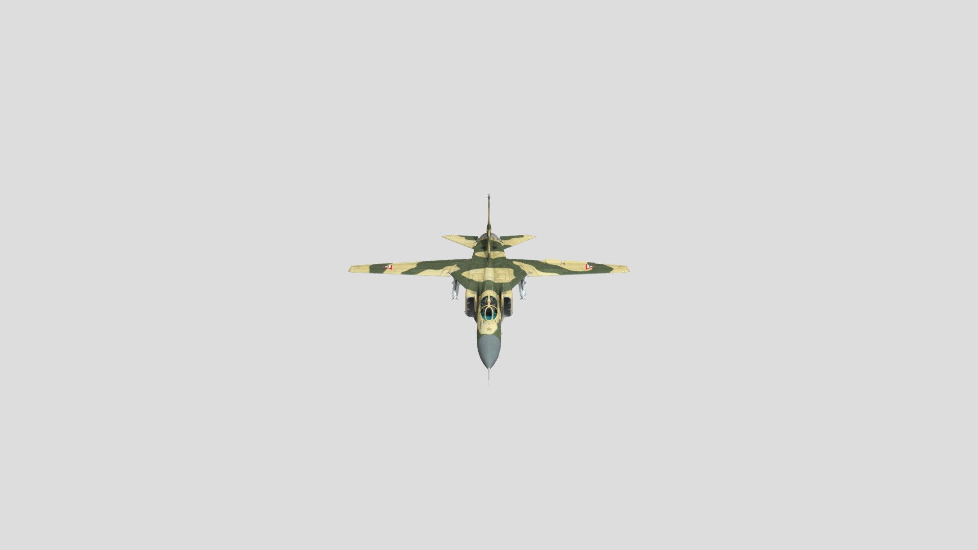 GDR MiG-23MF (#6 Custom) (War Thunder) - Download Free 3D model by ...