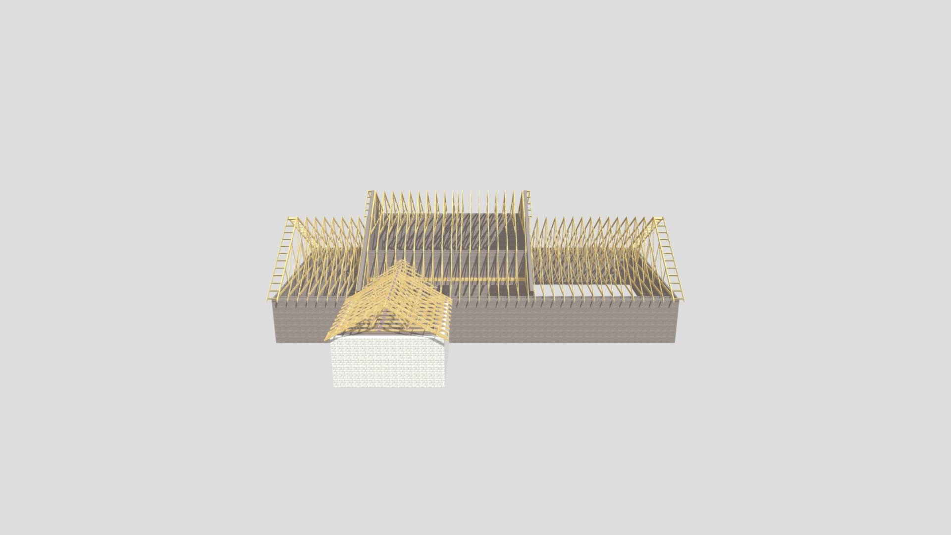 Funeral Home Truss_ Roof - Download Free 3D model by Dermf [b1e3464 ...