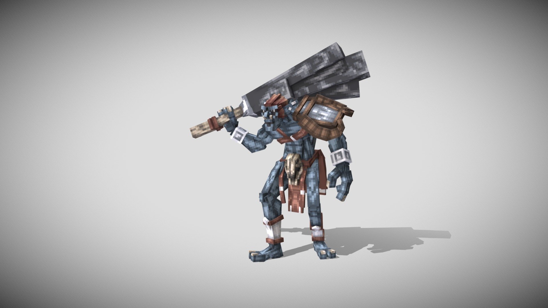 Troll - 3D model by OldShadow [b1e3480] - Sketchfab