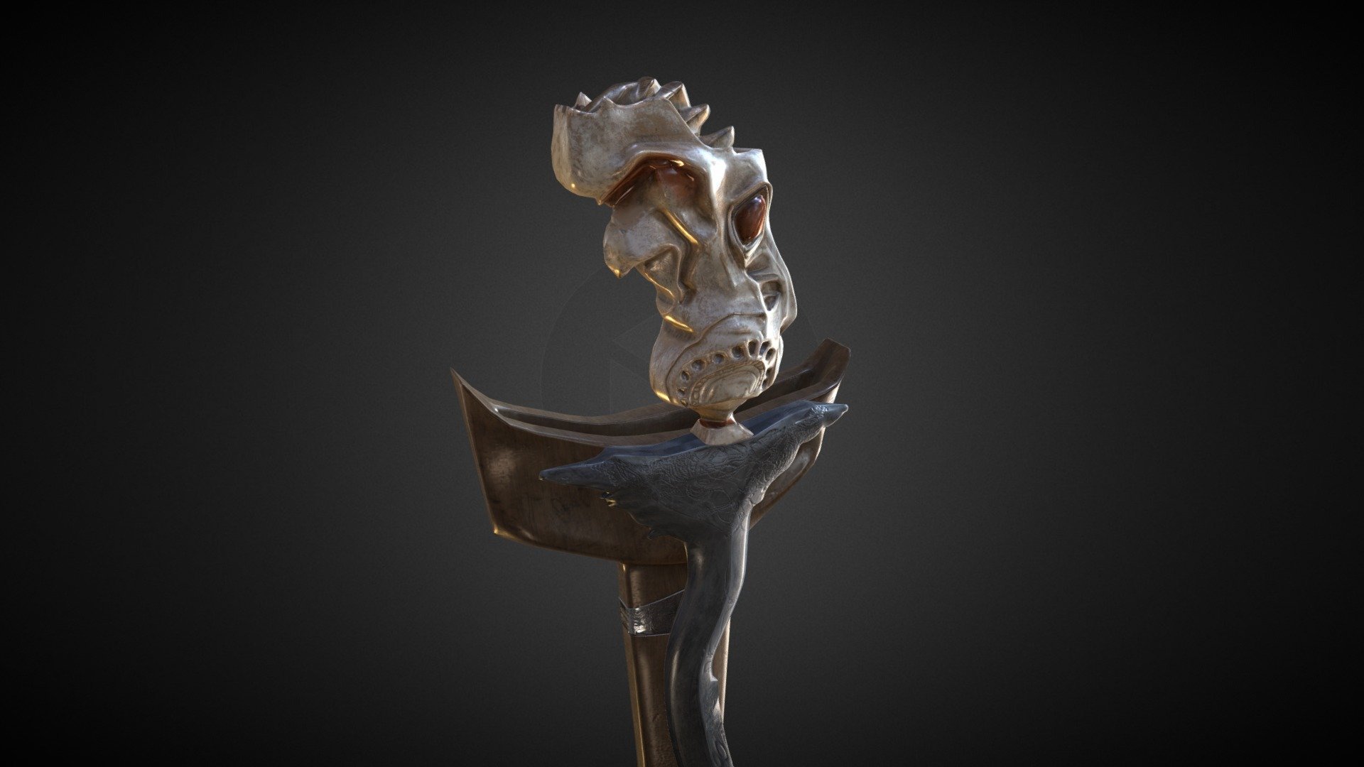 Keris - 3D model by azlan [b1e56ae] - Sketchfab