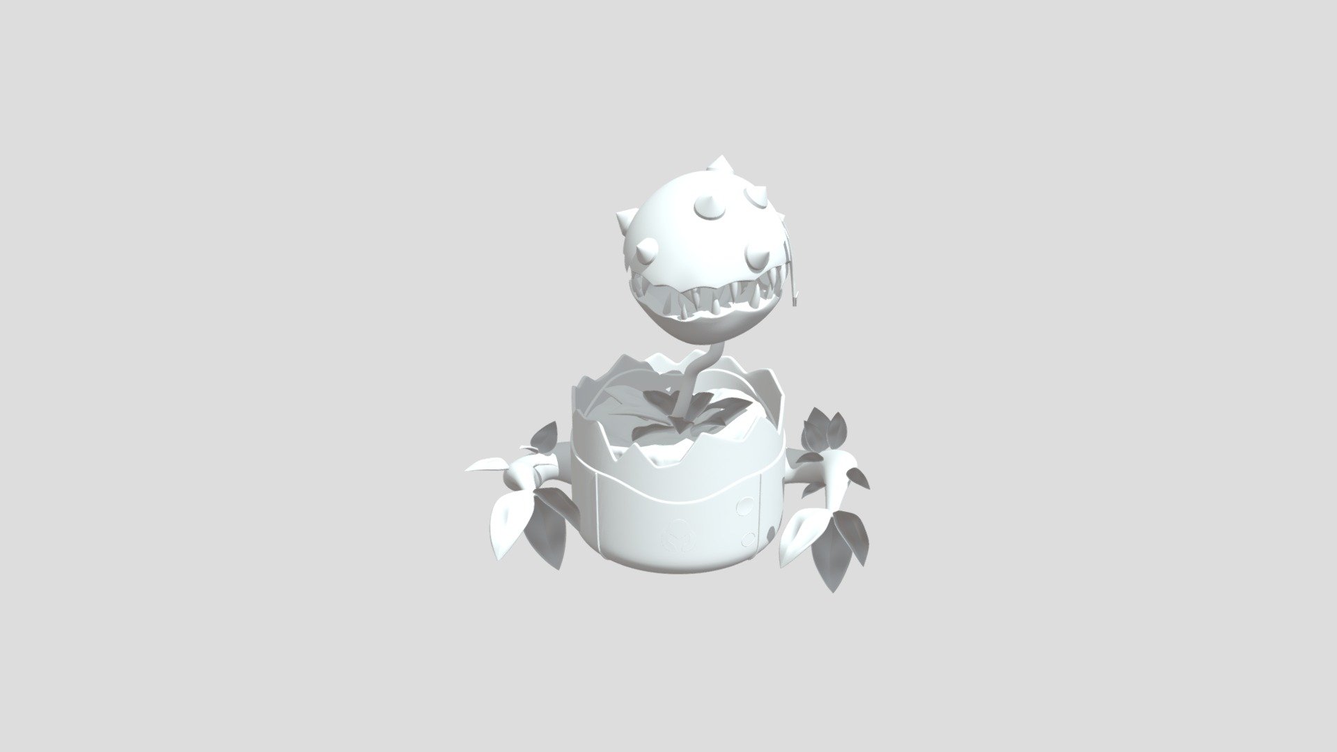 Sprout Monster 3d - 3D model by Hornet (@kalabskijb) [b1e7bde] - Sketchfab
