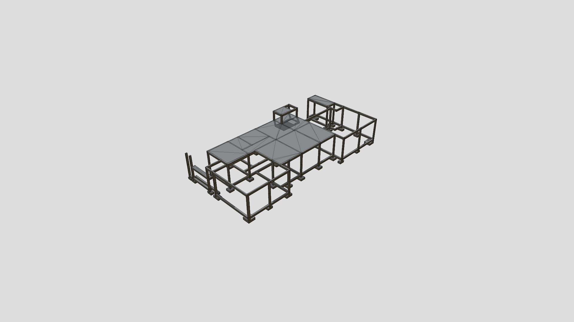 Estrutura - 3D model by Thiago_ [b1e8417] - Sketchfab
