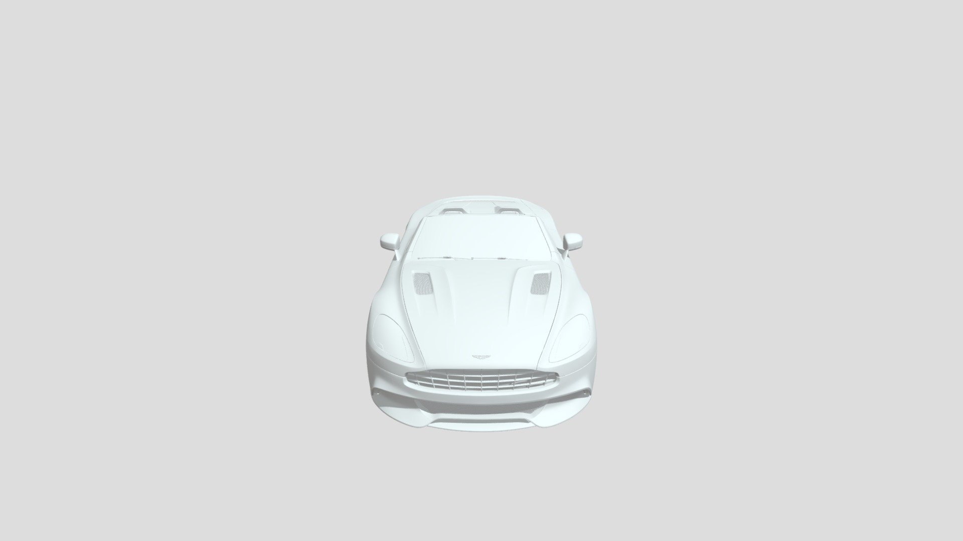 Aston Martin Vanquish Volante 2014 - Download Free 3D model by ...