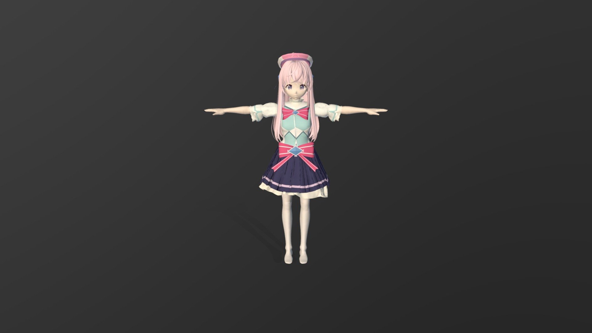 [Arcaea] Hikari - 3D model by misakayuuki (@misakayuuki.xie) [b1e9ad9 ...