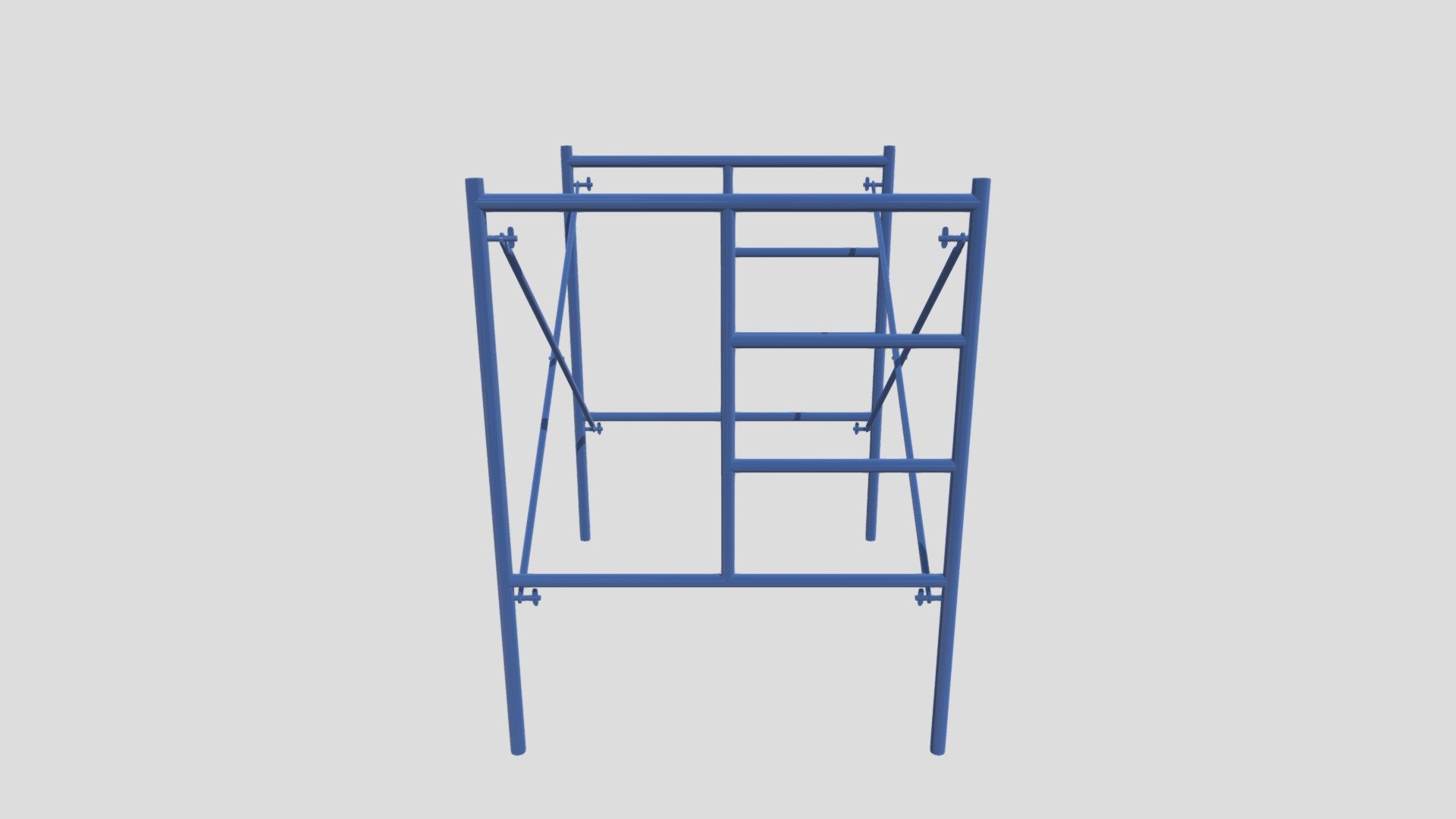 H Frame Scaffolding - 3D model by AJCENTURY [b1ea73a] - Sketchfab