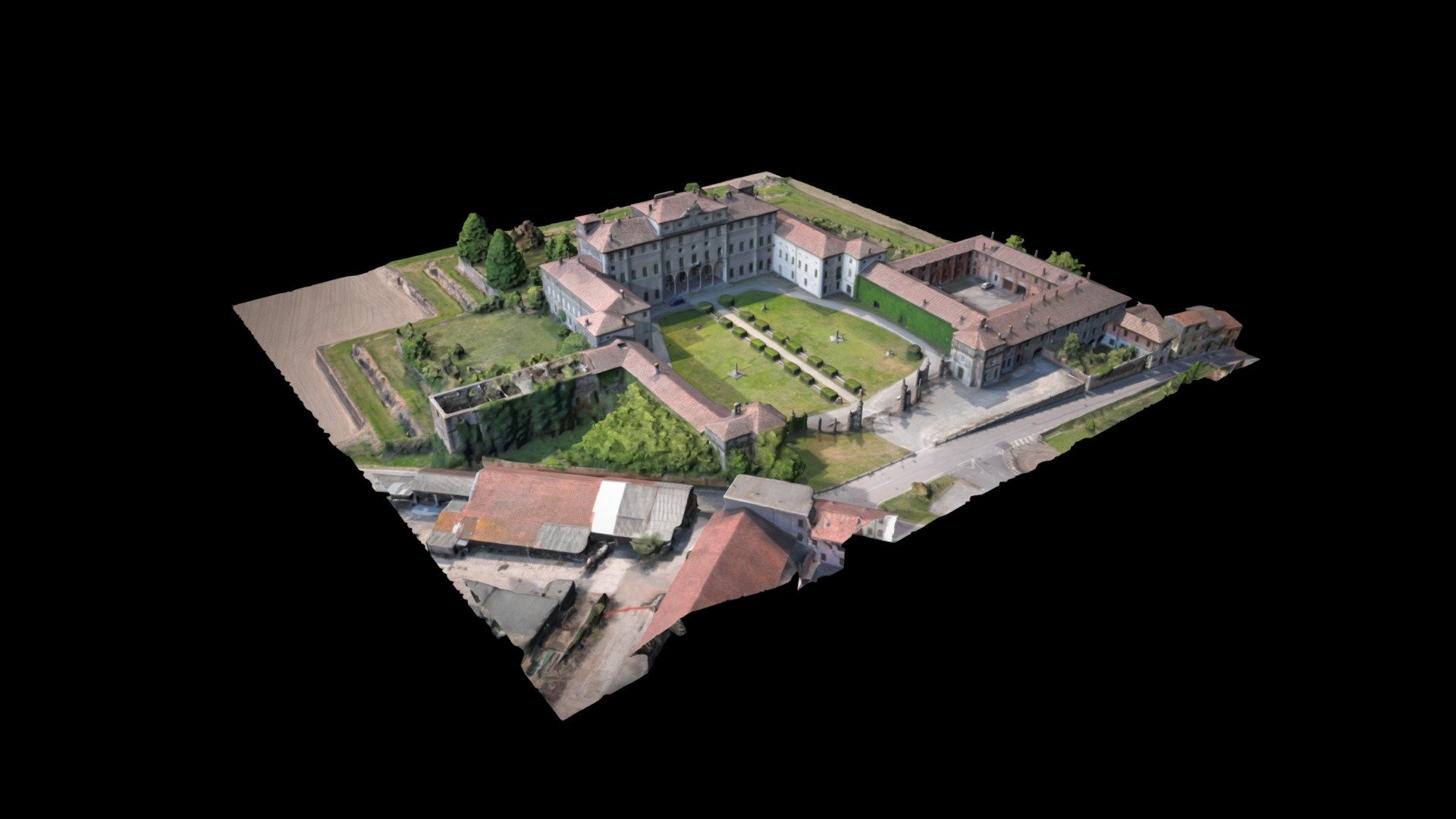 Villa Litta Carini 3D - 3D model by 3dSurveyDrone.srl [b1ea7e6] - Sketchfab