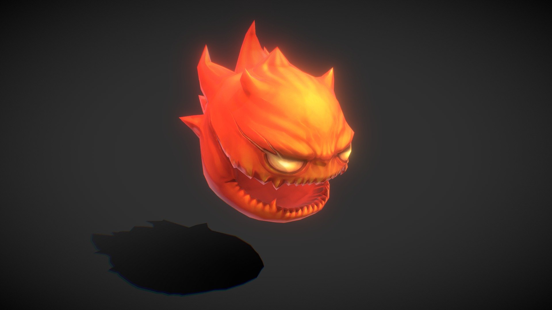 Fantasy RPG Fire Demon - Buy Royalty Free 3D model by P3D Academy ...