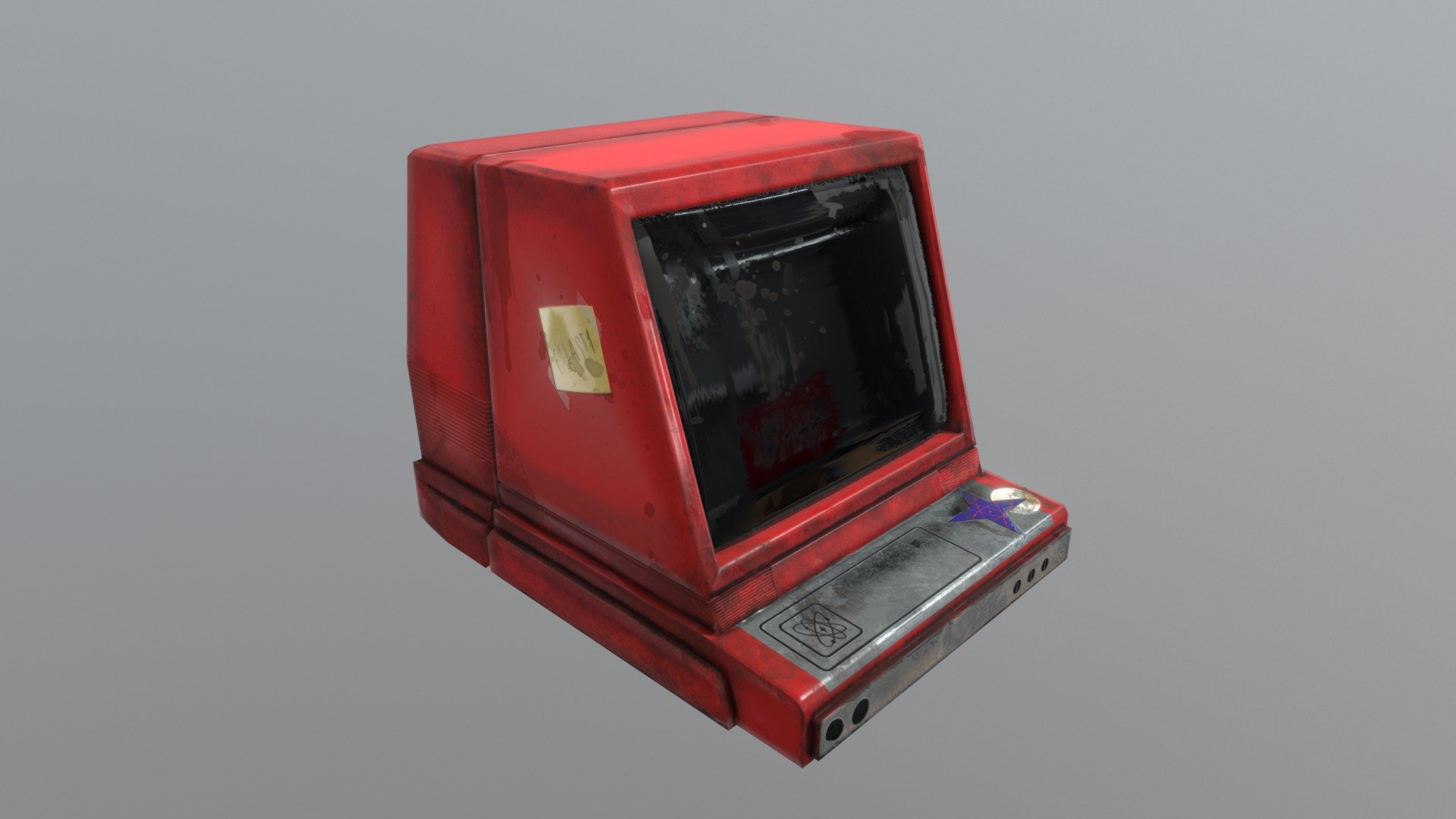 80s Sci-Fi TV - Buy Royalty Free 3D model by Anežka Hájková (@anezka ...