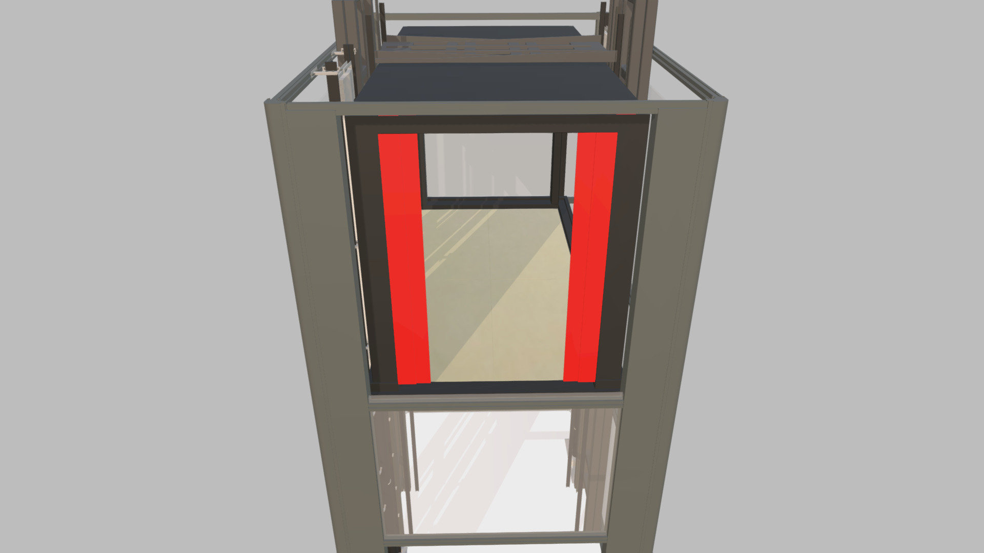 Car Elevator Floor (RITA - Beige) - 3D model by kairoselevator [b1ed709 ...