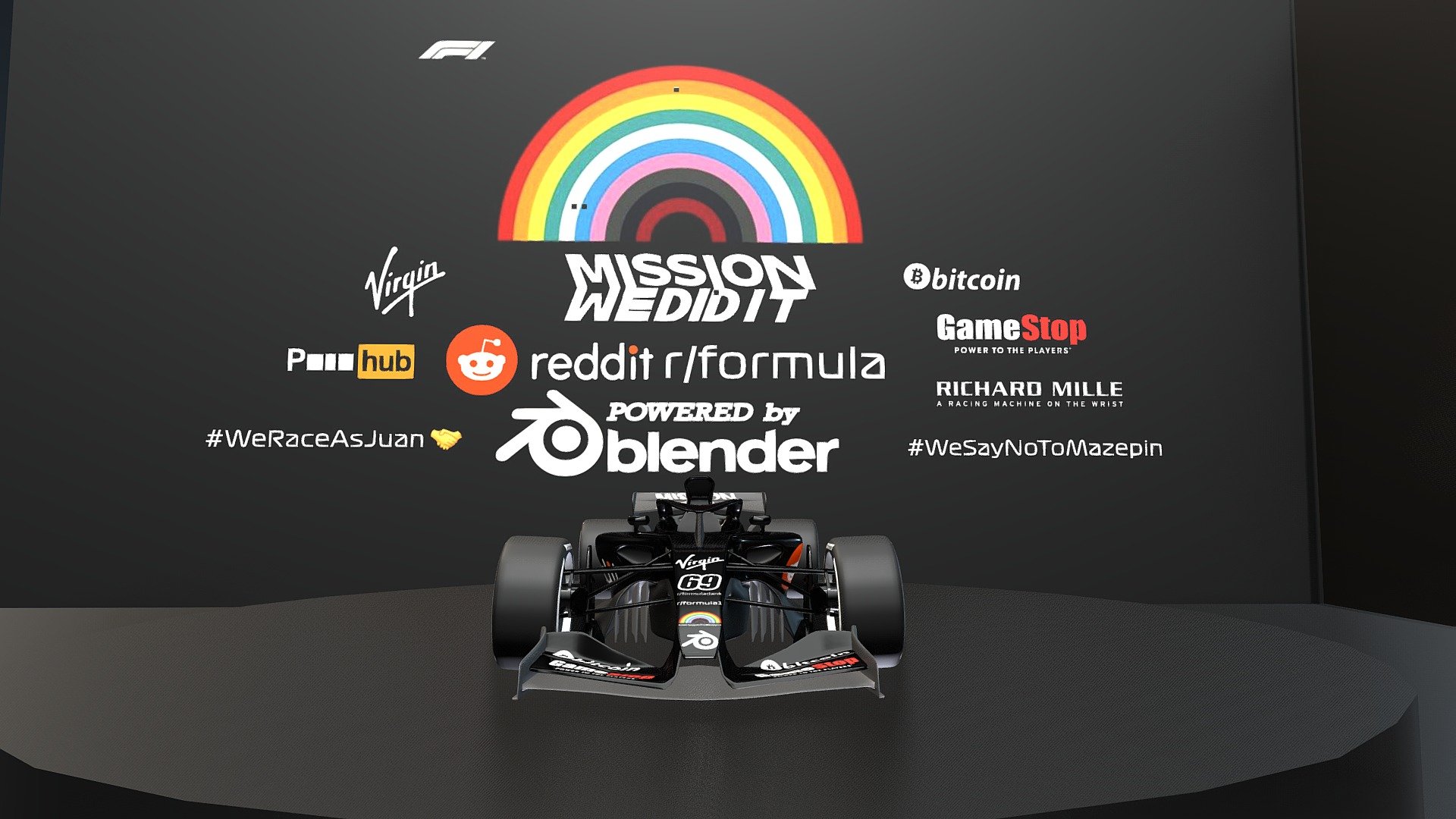 Formula 2022 livery 1 - 3D model by AceDPFire [b1edfc0] - Sketchfab