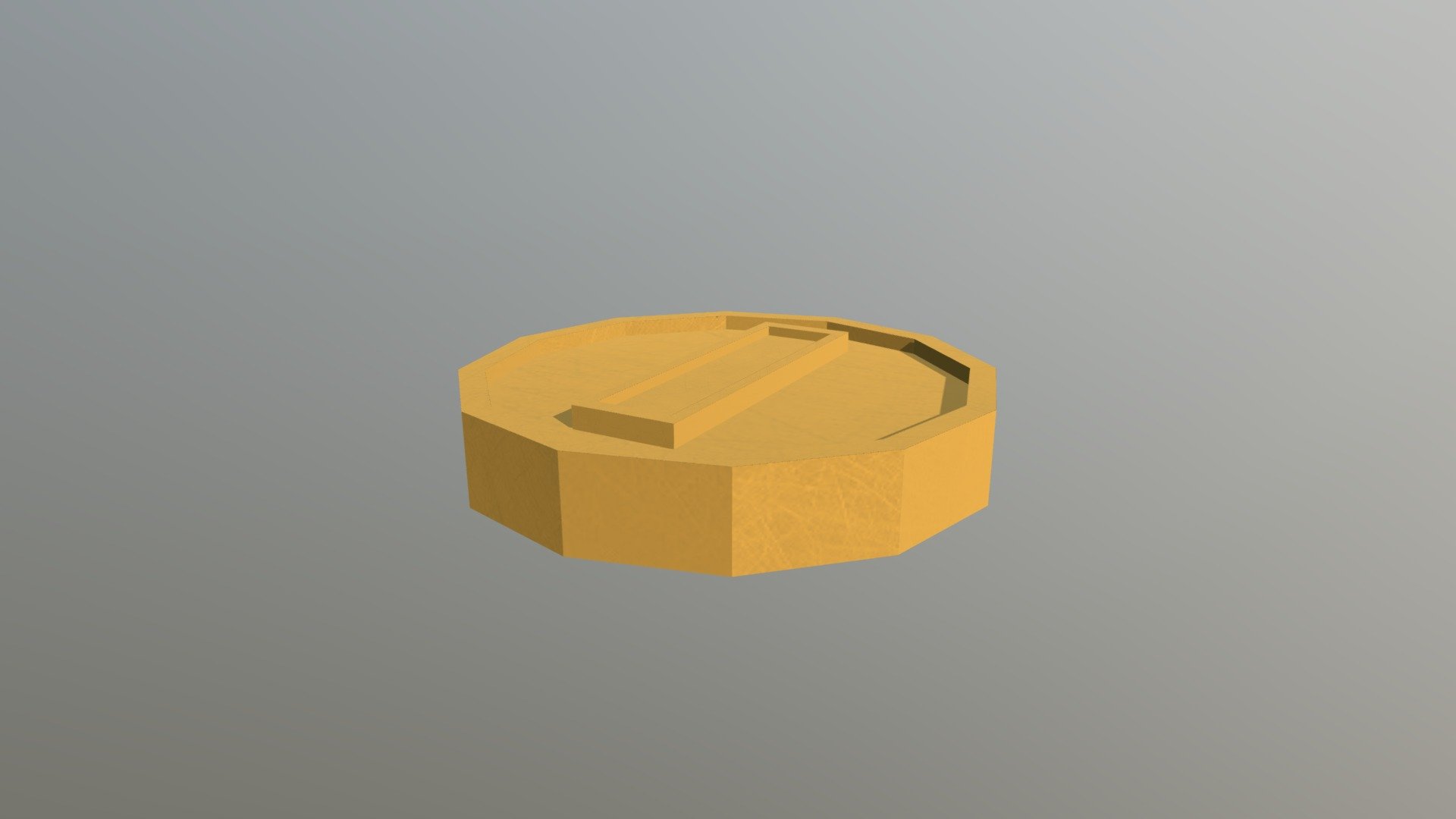 Simple Gold Coin - Download Free 3D model by MrSweetly [b1ee2f3 ...
