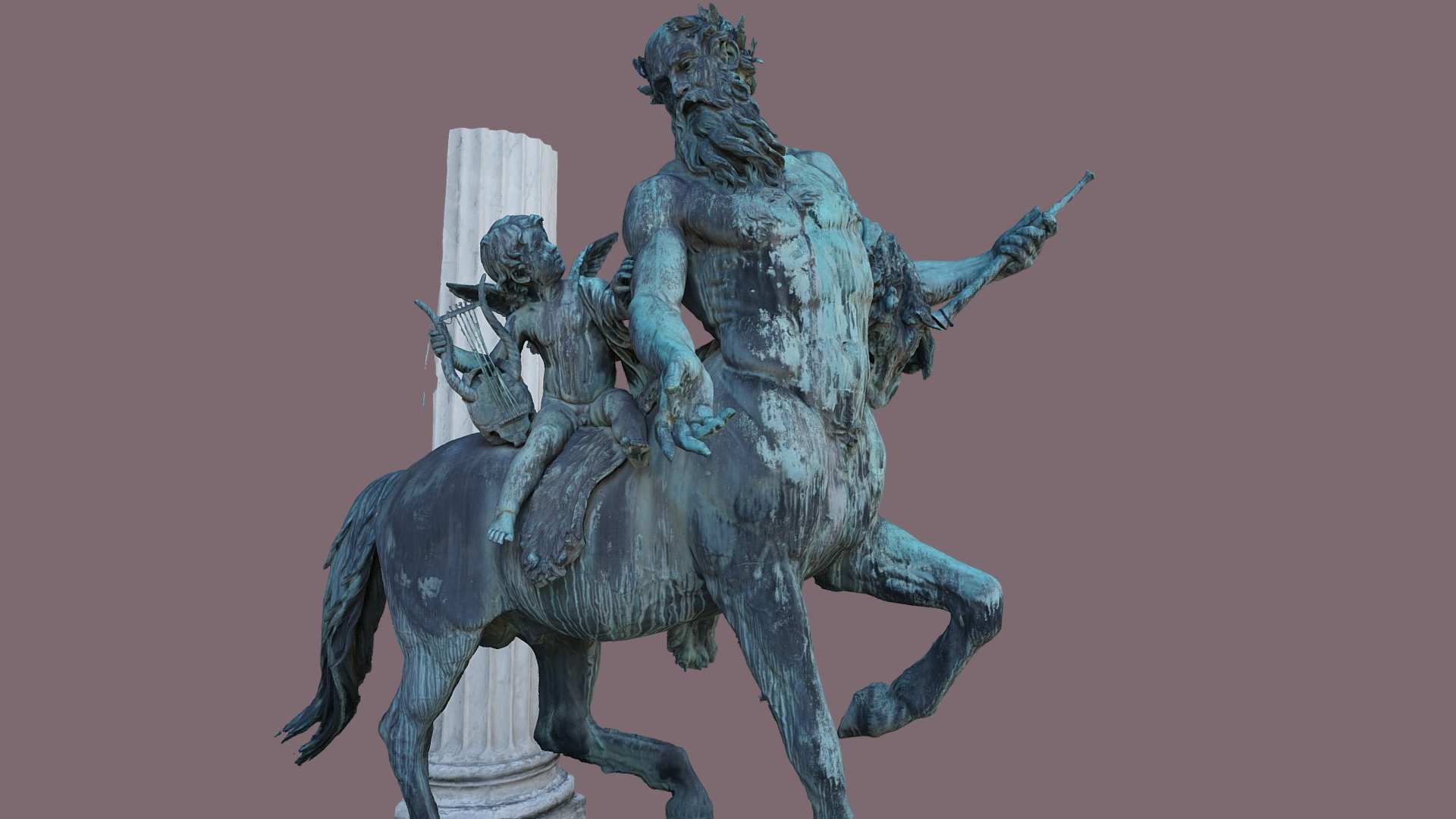 Kentaur Rechts - Buy Royalty Free 3D model by www.denkmal-3d.at ...