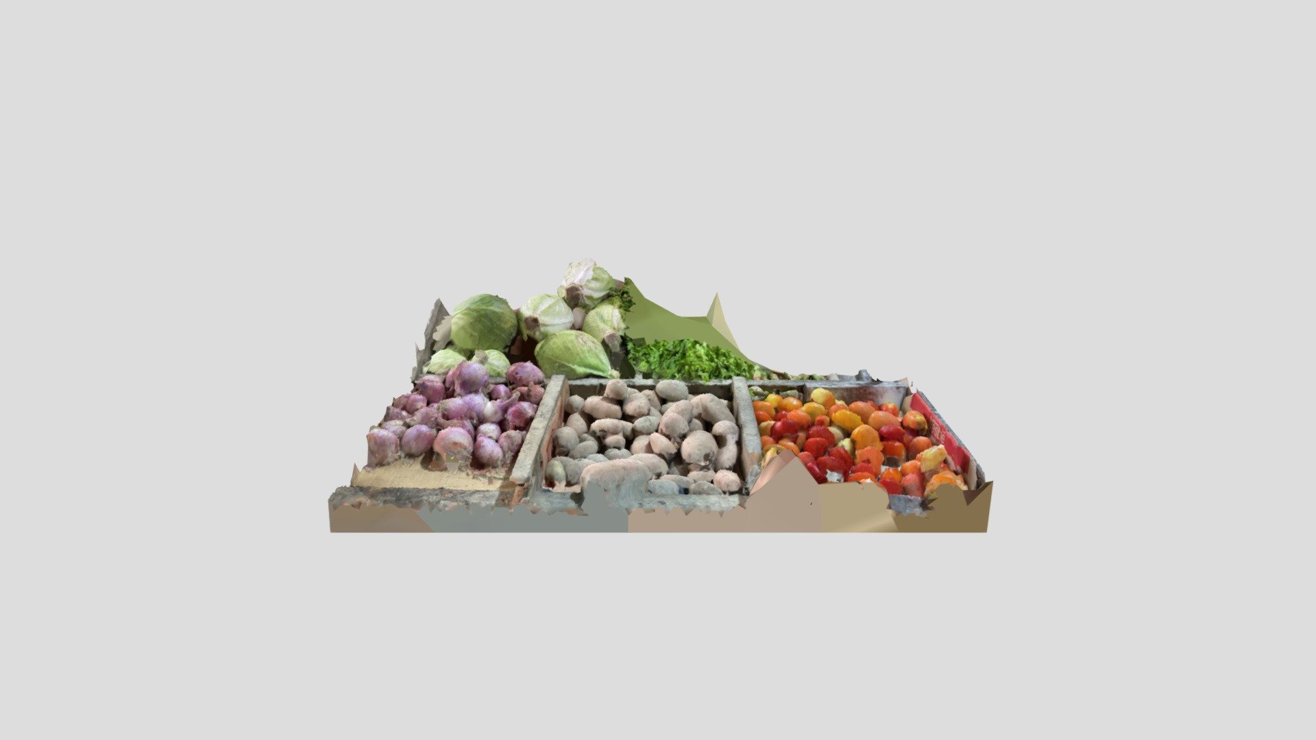 Vegetables - Download Free 3D model by majidazim [b1ee7eb] - Sketchfab