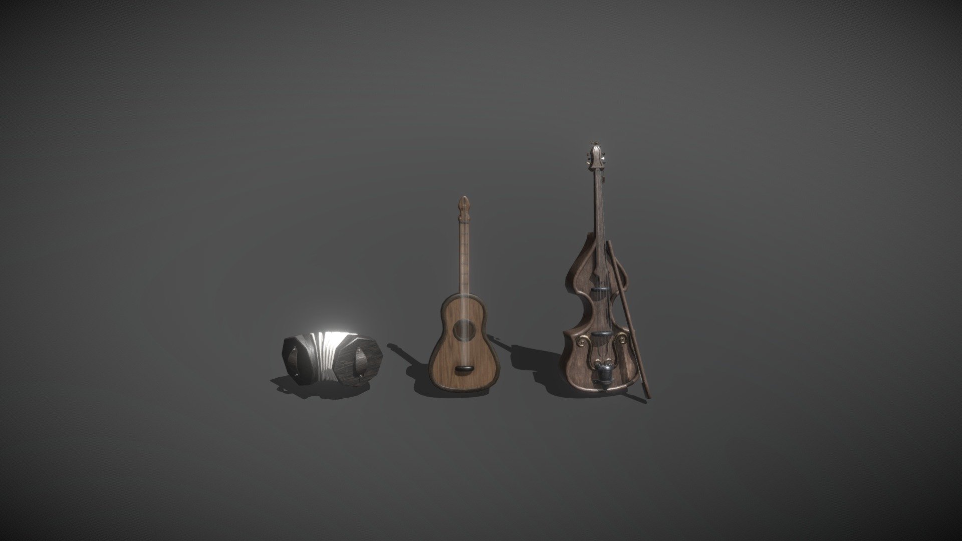 Pirate Instruments - 3D model by Amador Gómez (@Amador.Gomez) [b1eeff9 ...
