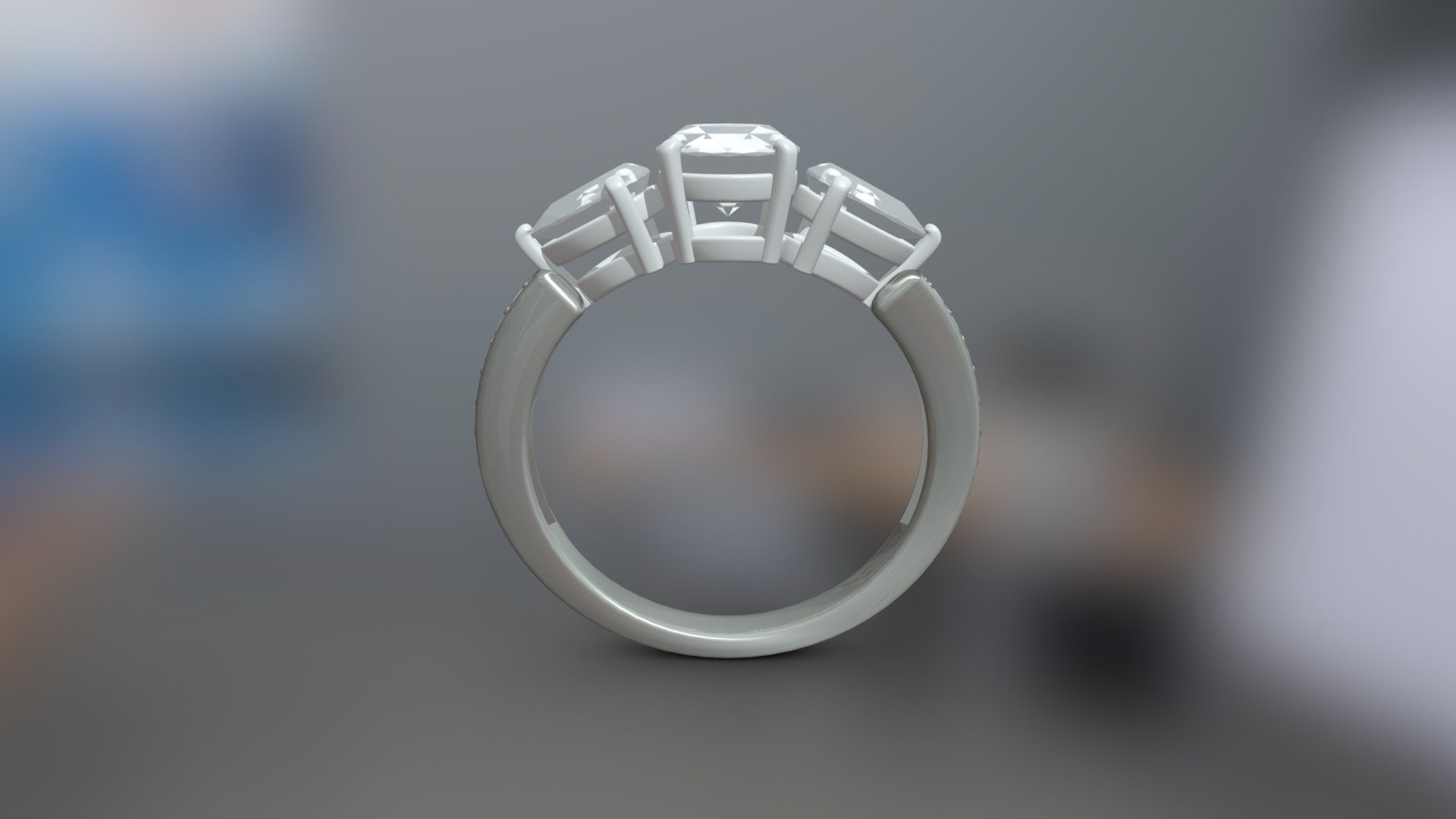Ring003 - 3D model by Jewelry(Can adjust the size / 可以調整尺寸 ...