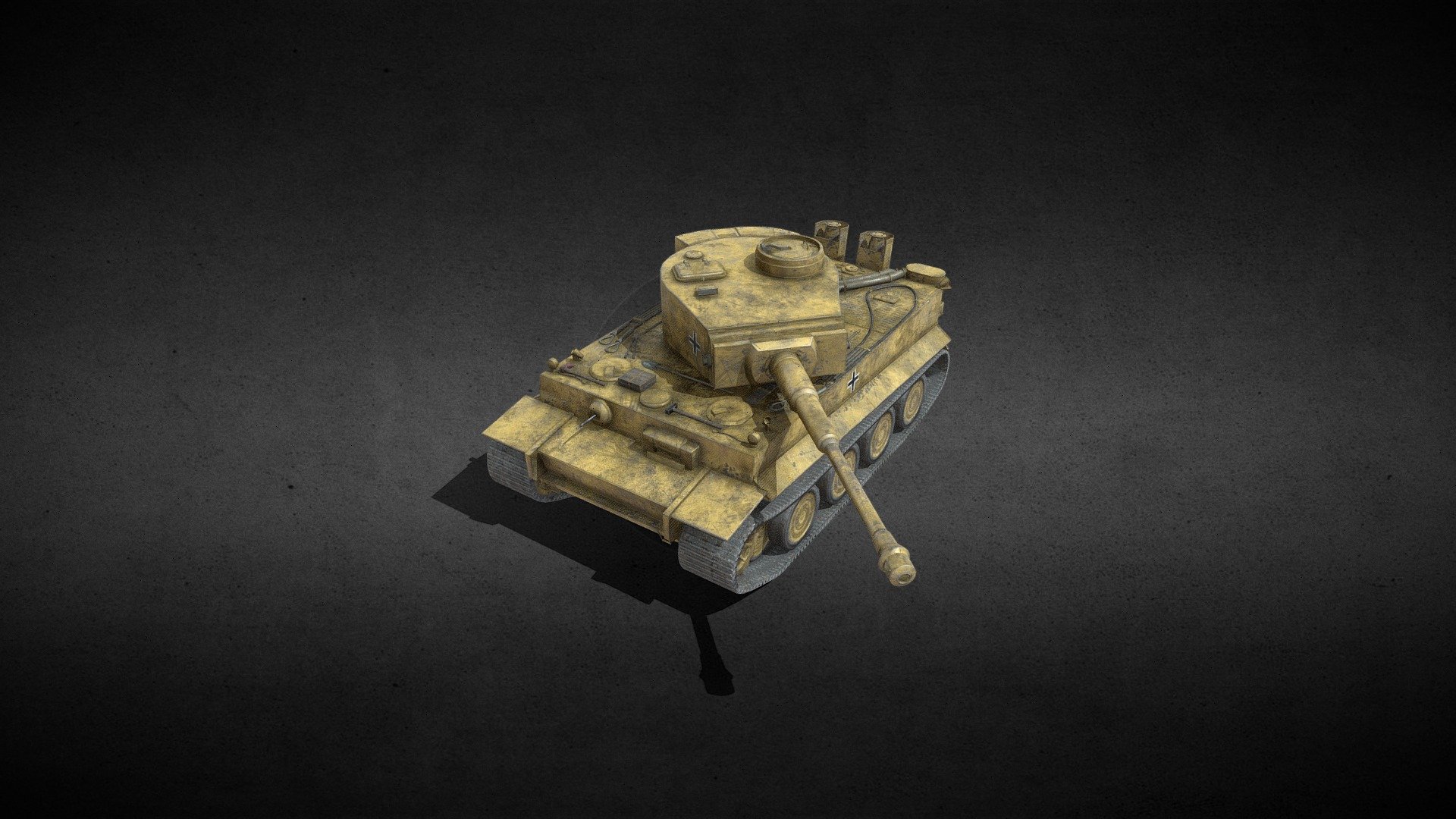 Tiger 1 - Download Free 3D model by CTİBlend (@SqLfox) [b1efa41 ...