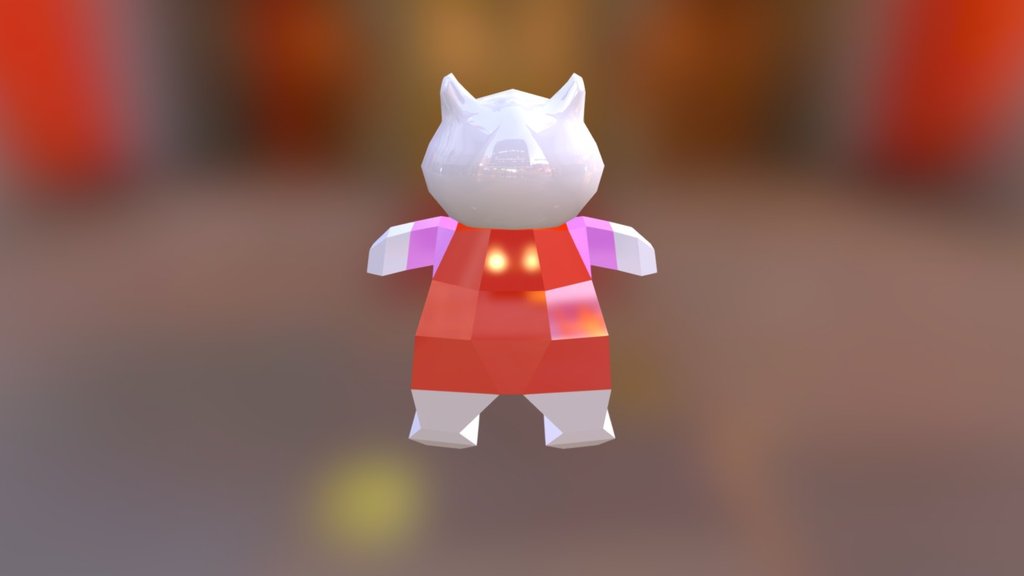 Hello Kitty - 3D model by roswald530 [b1f31fd] - Sketchfab