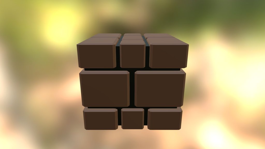 Mario Block - 3D model by nfl17coin [b1f3906] - Sketchfab