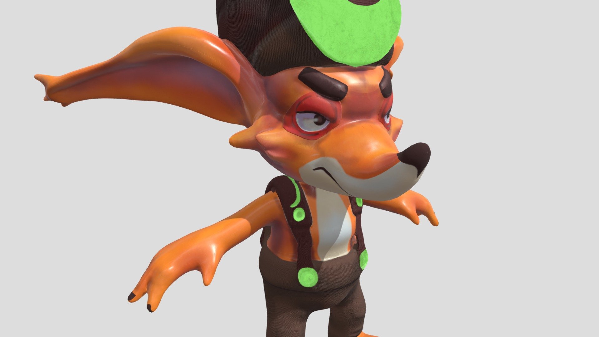 fox - 3D model by Narutooo (@otto520) [b1f5ef5] - Sketchfab