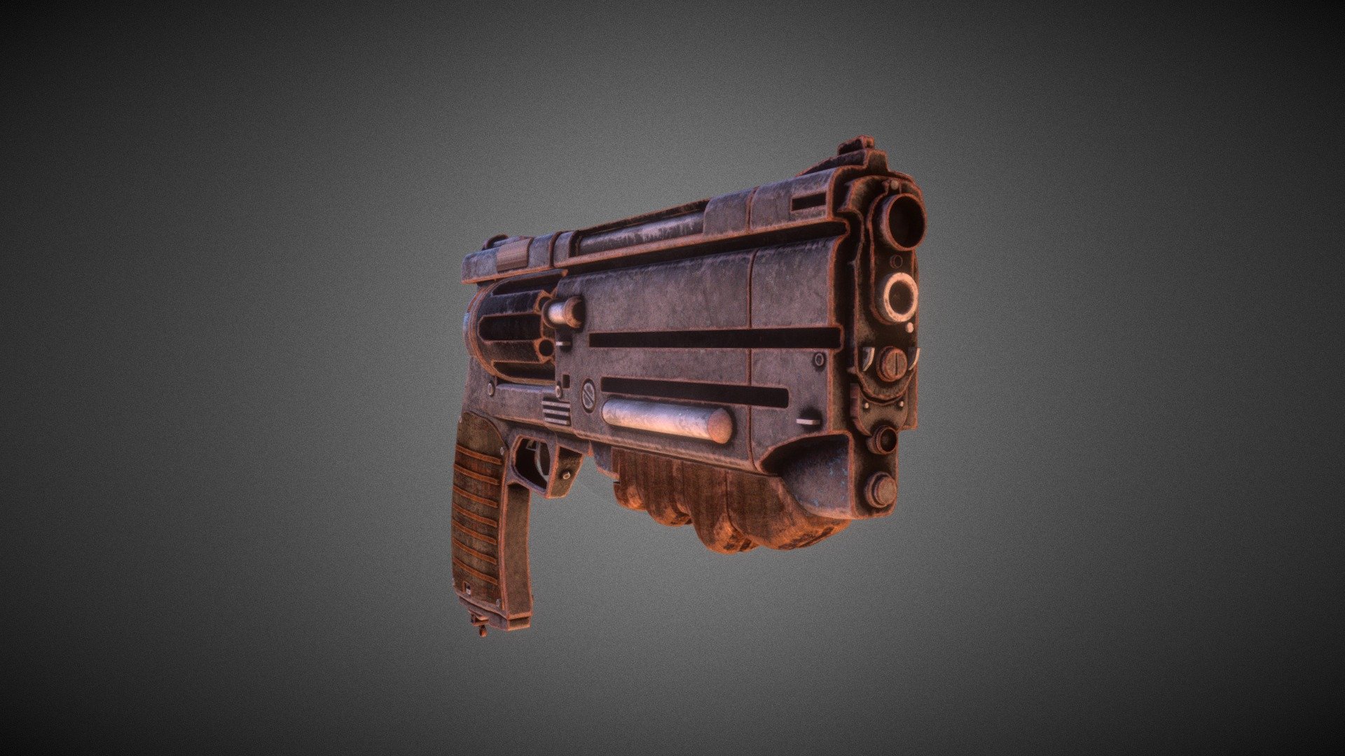 Fallout Colt-6520 - 3D model by CITIZEN215A [b1f6735] - Sketchfab