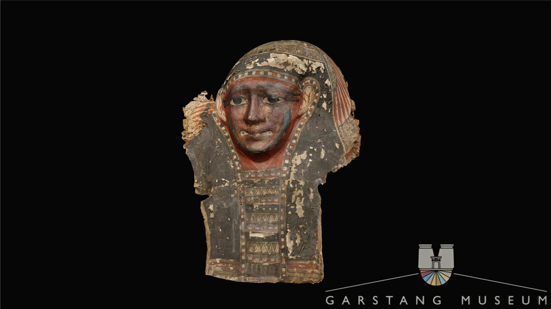 Cartonnage Mask - 3D model by Garstang Museum of Archaeology (@garstang ...