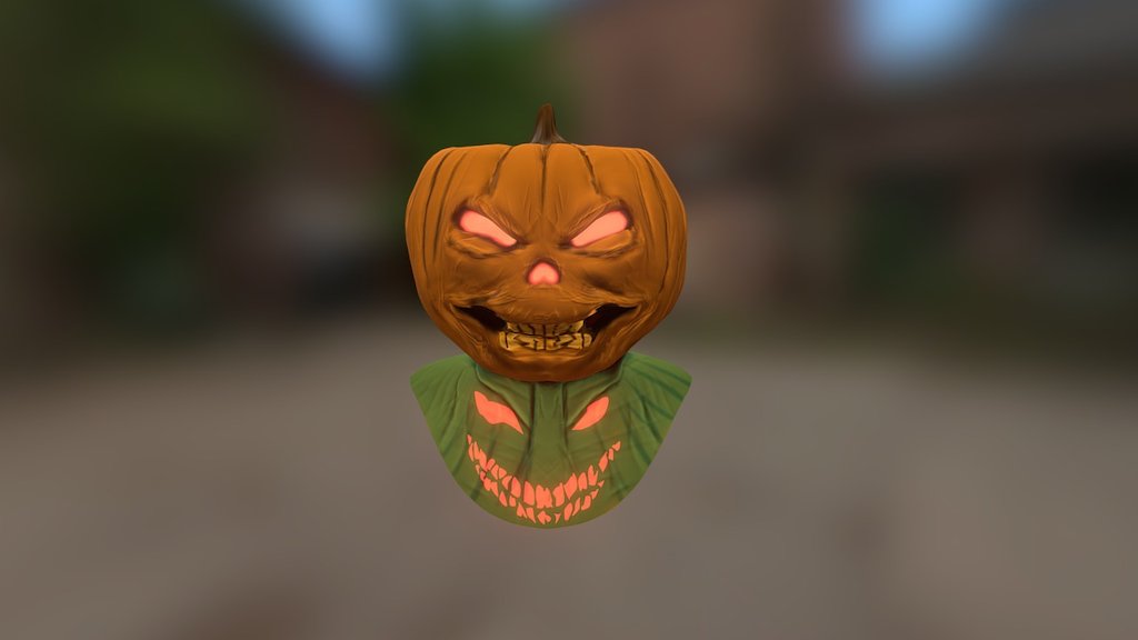 Pumpkin Head - 3D model by Daniel Cantos (@Predator96) [b1fa27d ...