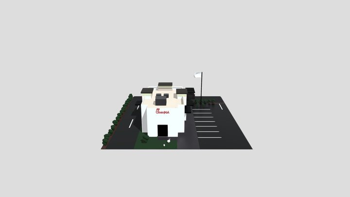 Chick-fil-a 3D models - Sketchfab