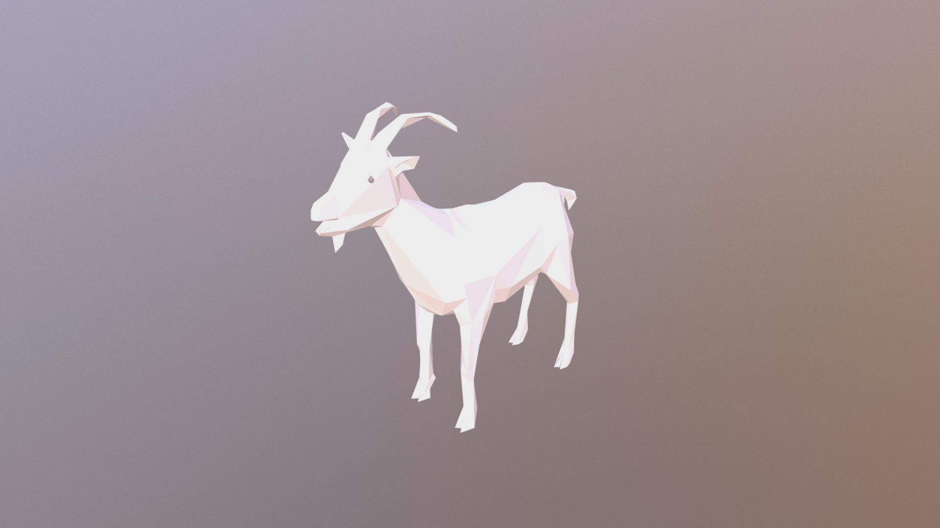 goat - Download Free 3D model by gashtan [b1fb5b8] - Sketchfab