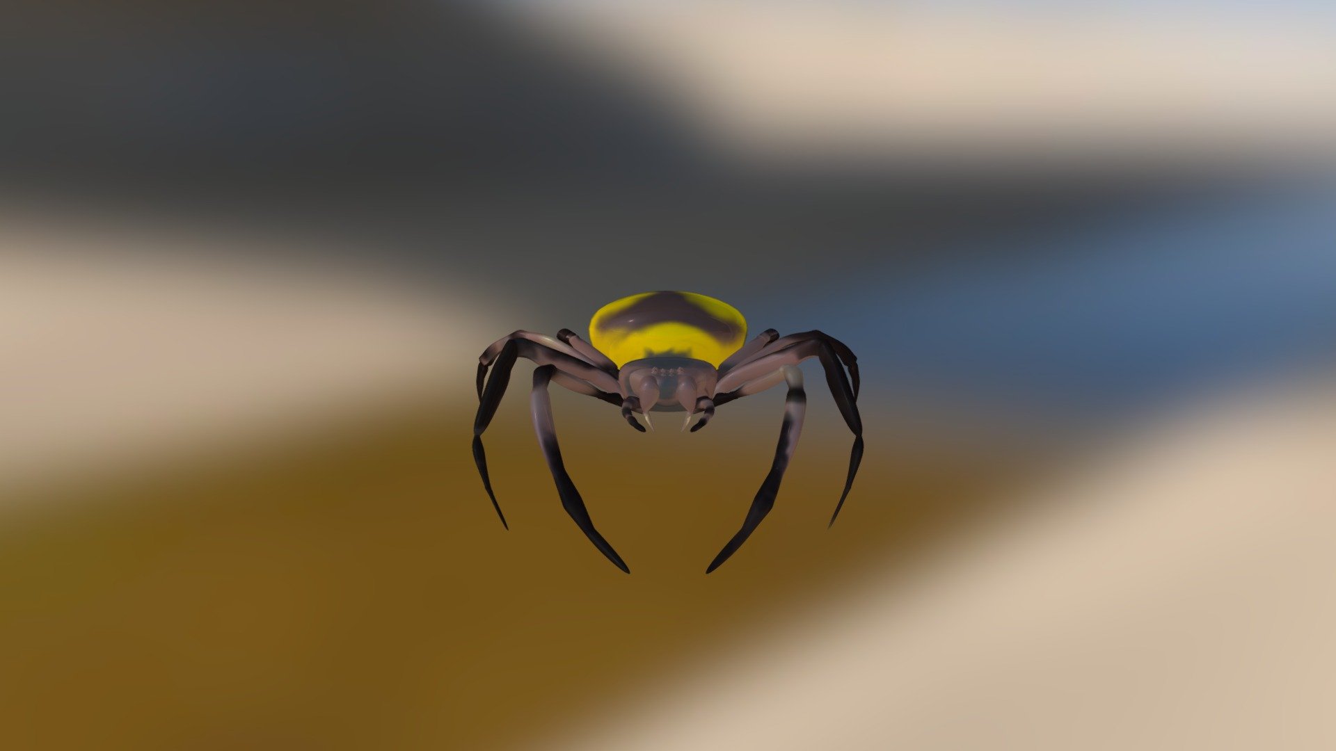 Spider - 3D model by jotaz [b1fbad3] - Sketchfab