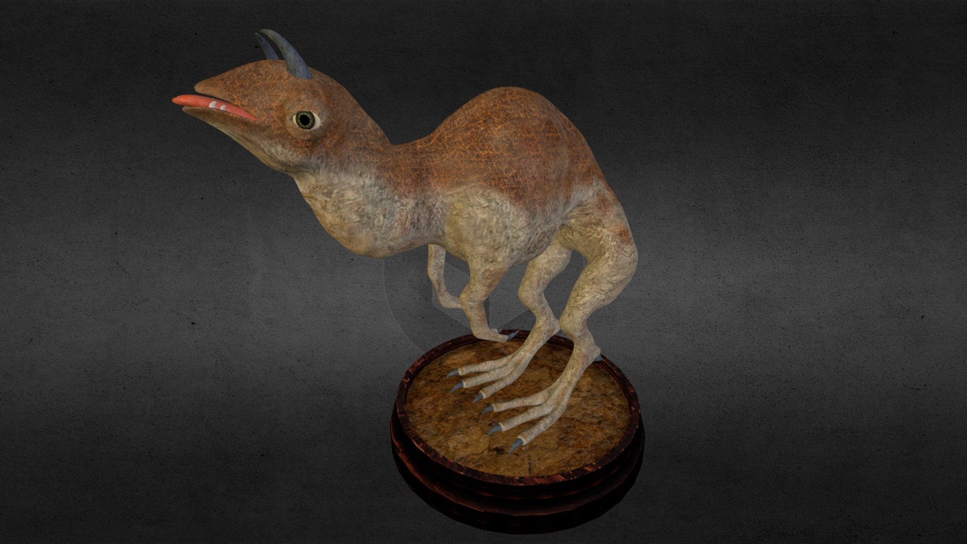 Creature - 3D model by polcuenca [b1fbe53] - Sketchfab