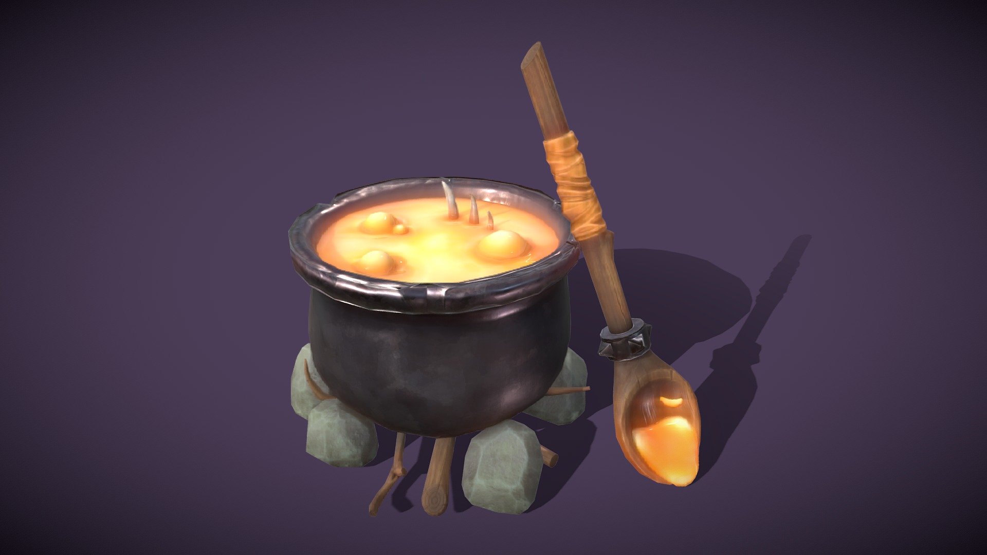 MahouPotto - Buy Royalty Free 3D model by 陳勇強 (@ChenYongCiang) [b1fcfae ...