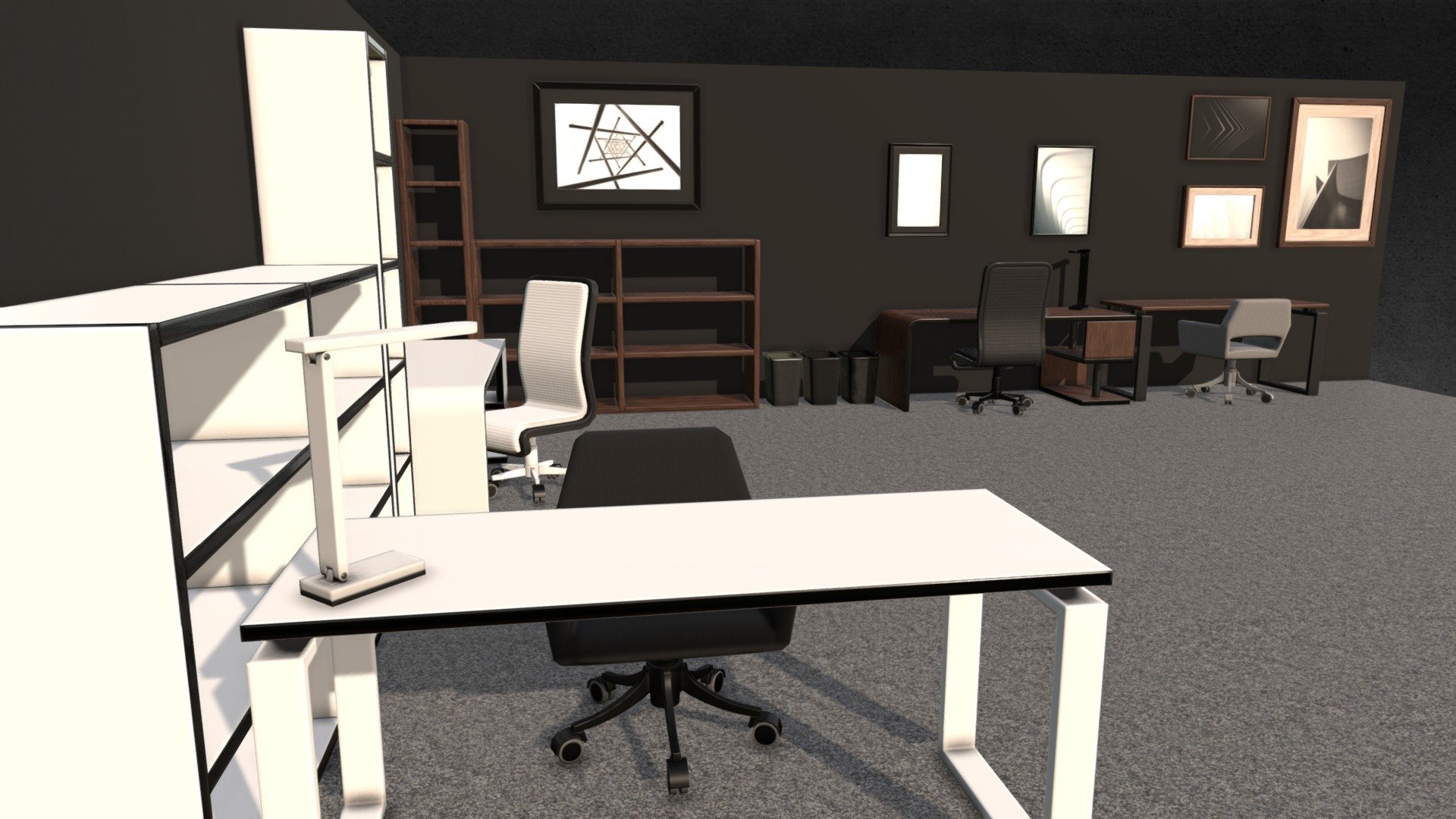 Modern Furniture Pack 1 - Buy Royalty Free 3D model by filthycent [b1fe338] - Sketchfab Store