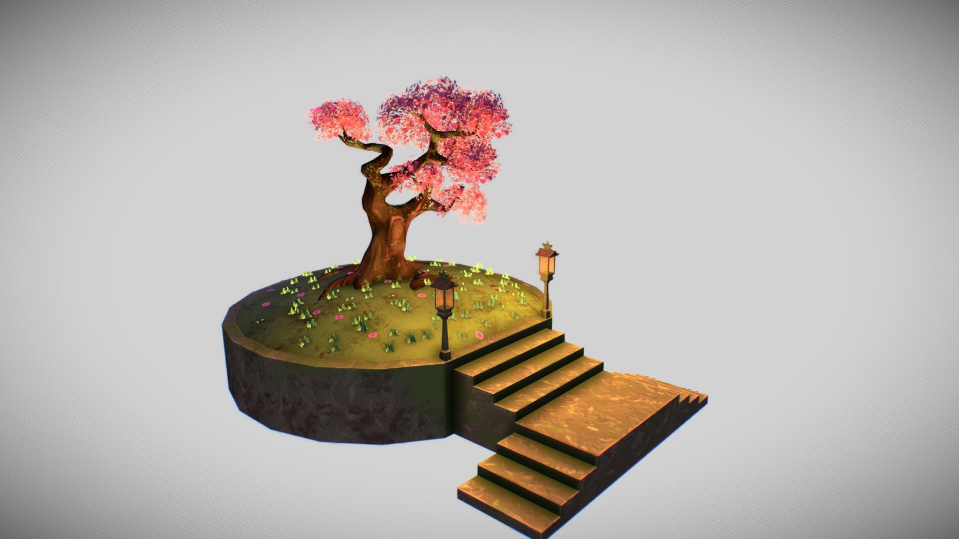 Stylized Tree - 3D model by PaulBohlmann (@PaulBohlmann.) [b1fe8dc ...