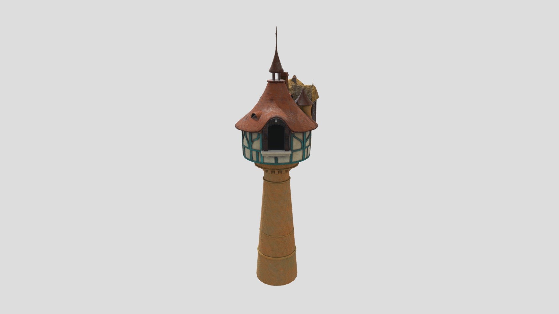Rapunzel Tower - 3D model by CarterAlex [b1feef5] - Sketchfab