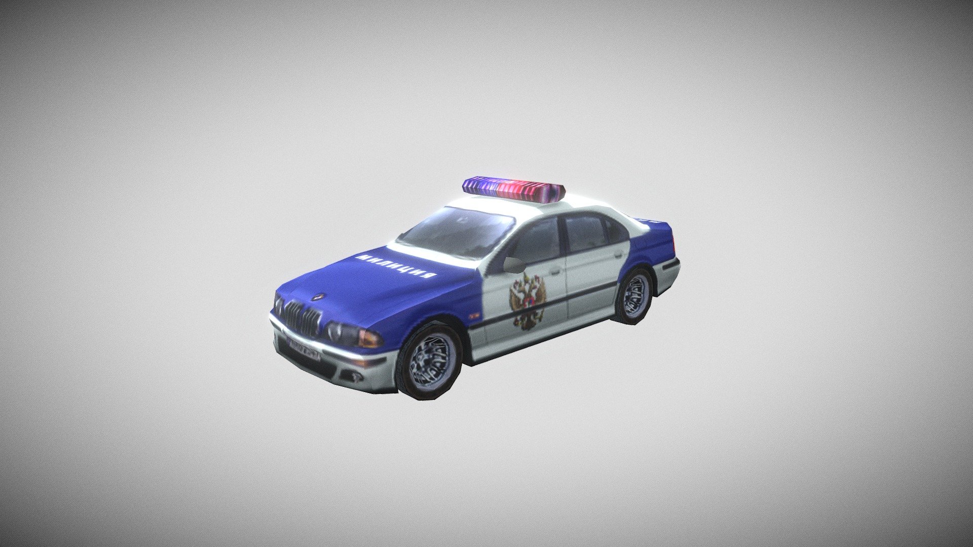 bmw police - Download Free 3D model by animara777 [b200550] - Sketchfab