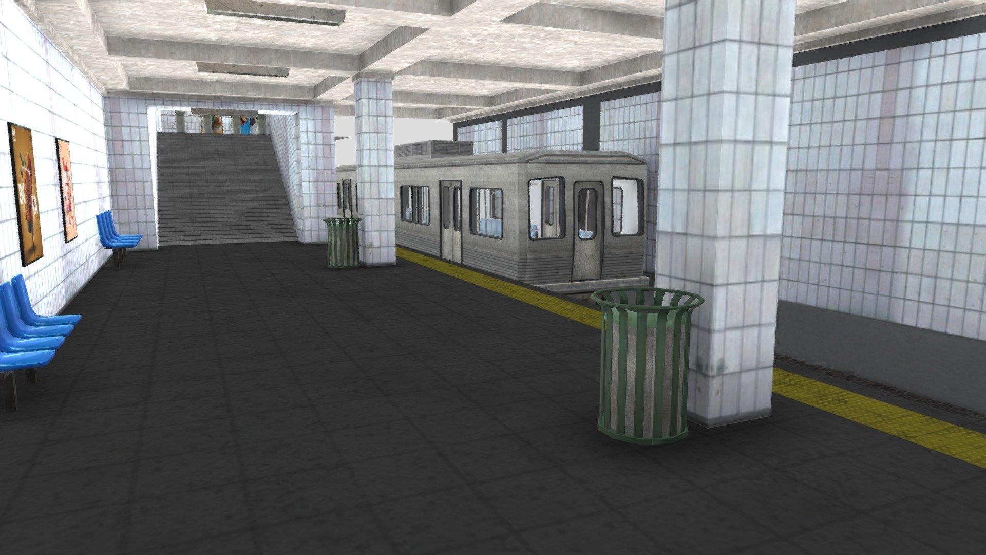 Metro - Download Free 3D model by Elbolillo (@Elbolilloduro) [b2017b6 ...