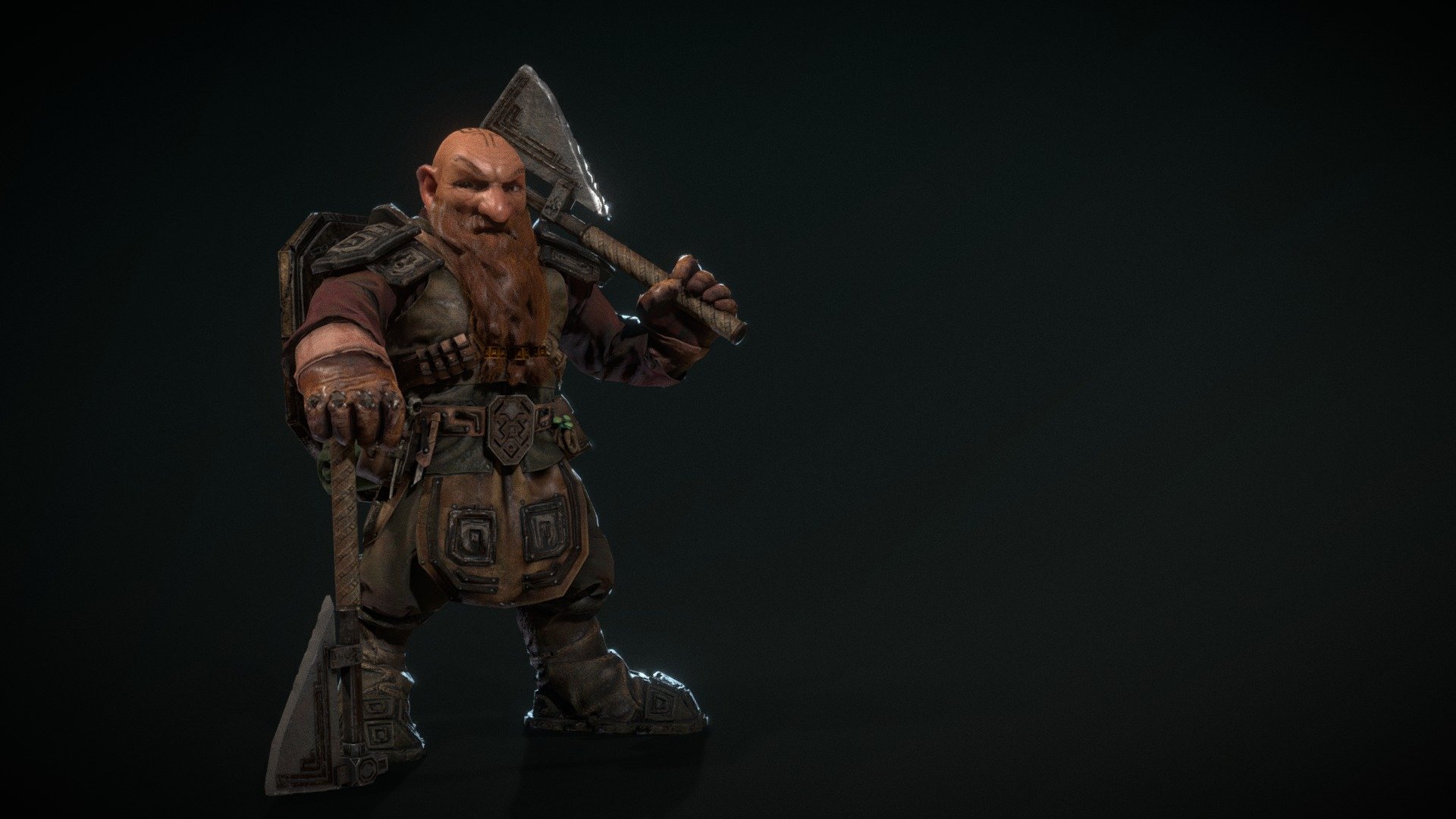 Dwarf Game Ready - 3D model by nicohintelmann (@nicohintl) [b201c8b ...