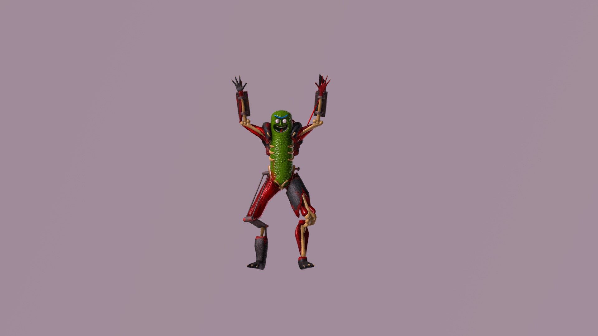 Pickle Rick - 3D model by CMS Games LLC (@cmsgames) [b20253c] - Sketchfab