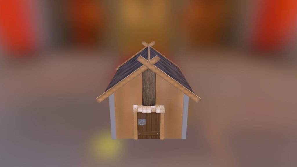 Hut - 3D model by ggreen96 [b2026ec] - Sketchfab