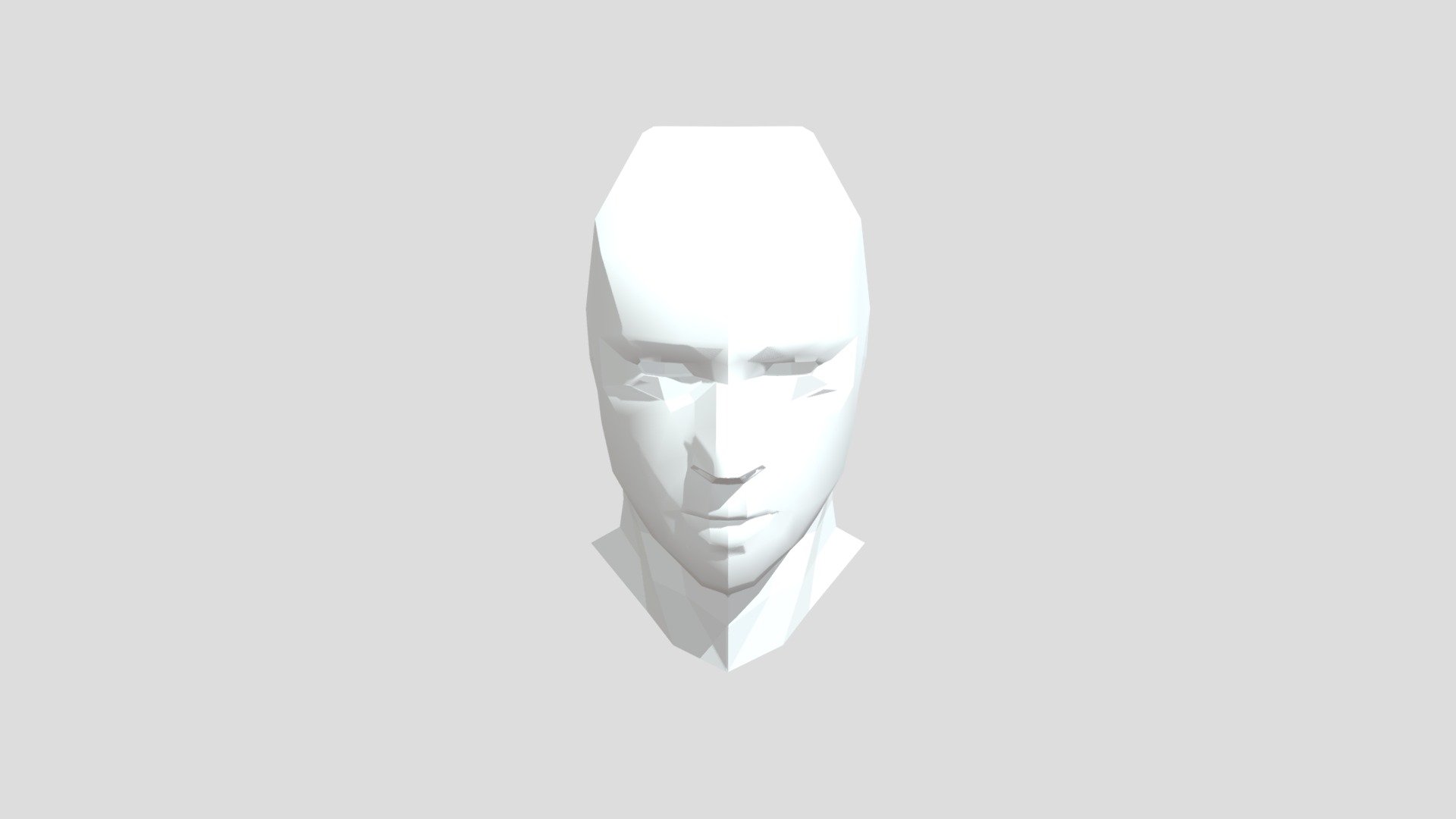 Head Low Poly - Download Free 3D model by Micaela Felicitato ...