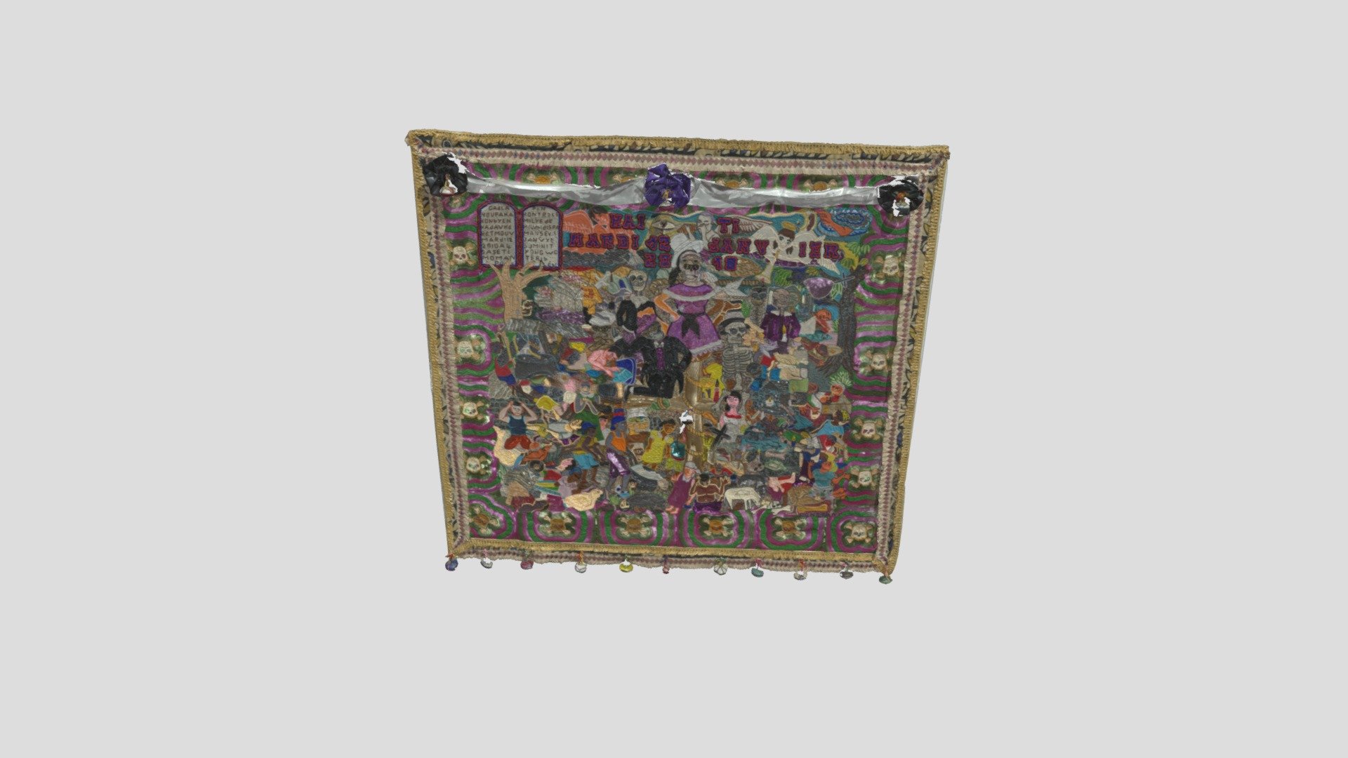 Fowler Earthquake Tapestry - 3D model by UCLA Library Lux Lab (@LuxLab ...