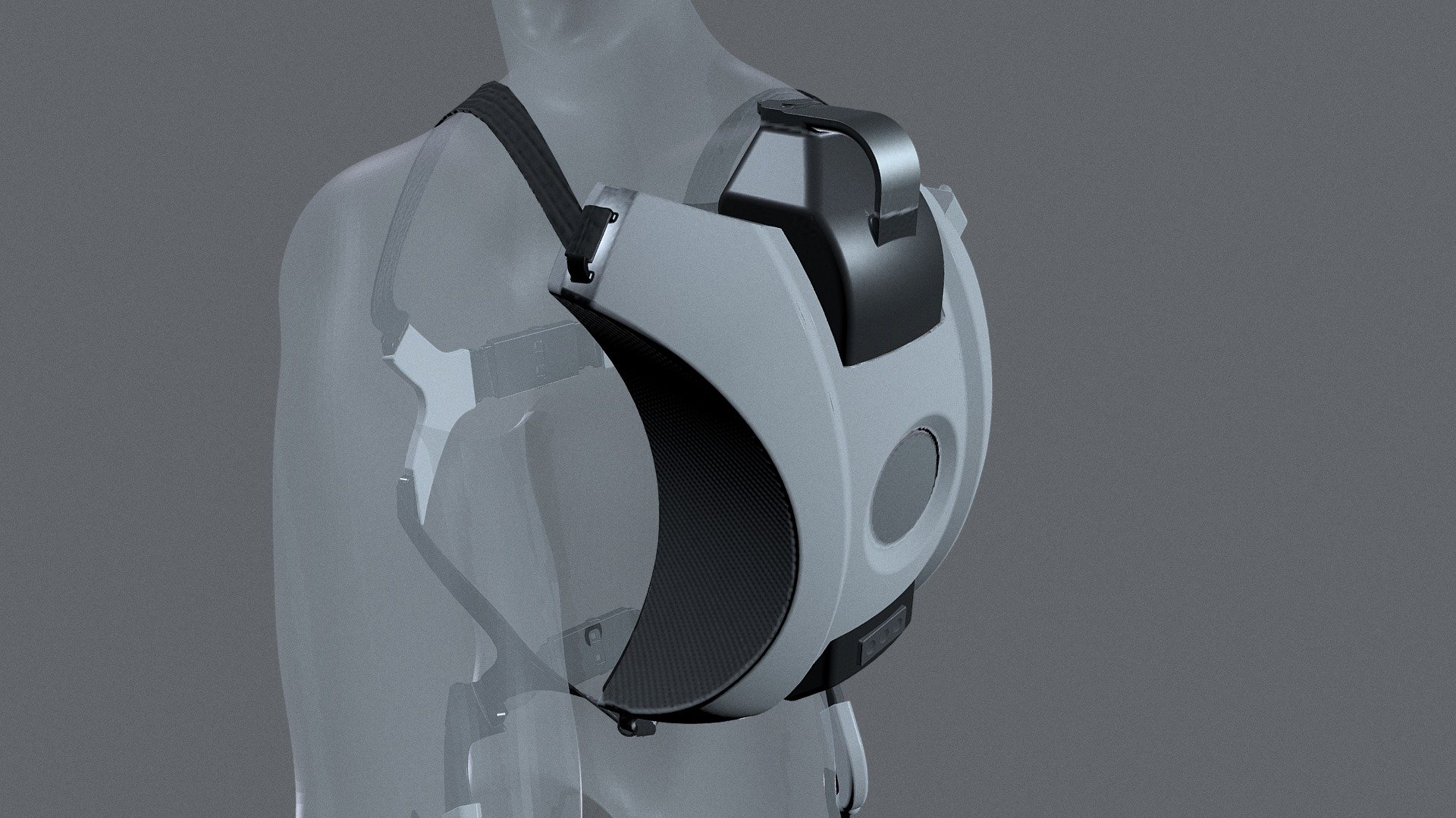 Exoskeleton - 3D model by sergegoncharov [b2055d9] - Sketchfab
