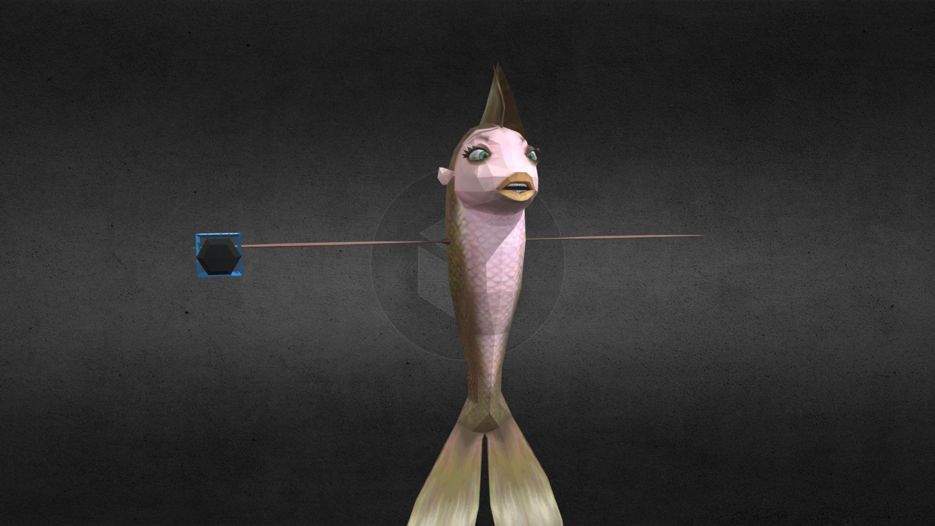 PC Computer - Shark Tale - Katie Current - Download Free 3D model by ...