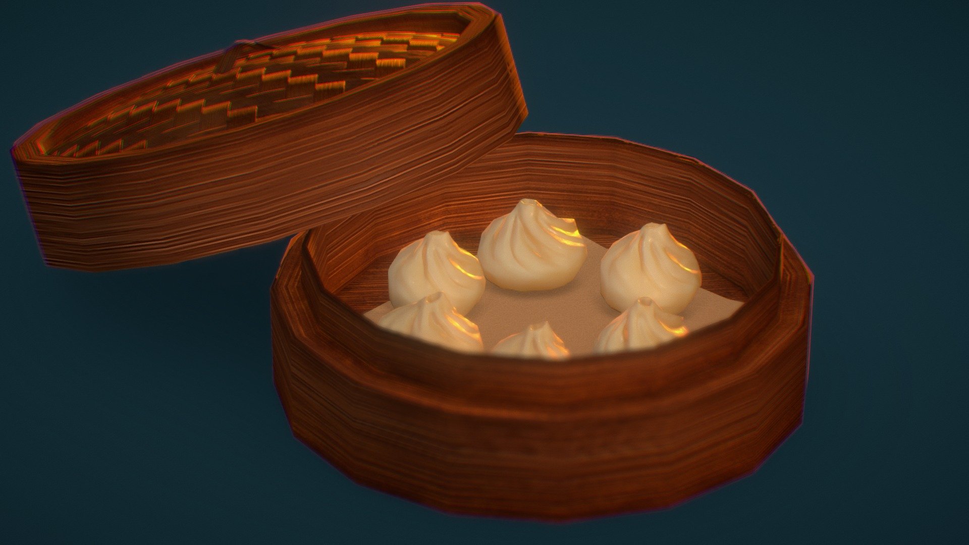 Dimsum Dumplings - 3D model by Sam Baqvel (@Sambqvl) [b206903] - Sketchfab