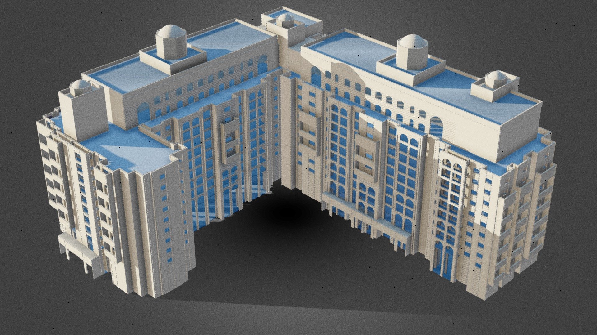 Dubai Building 13 - Buy Royalty Free 3D model by Giimann [b20749a ...