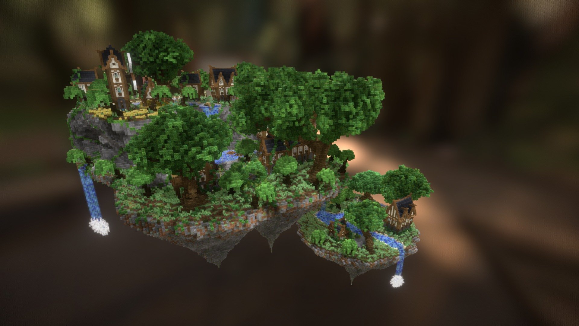 Sky Hub Spawn - 3D model by StormBlock (@grgicmateo) [b20808d] - Sketchfab