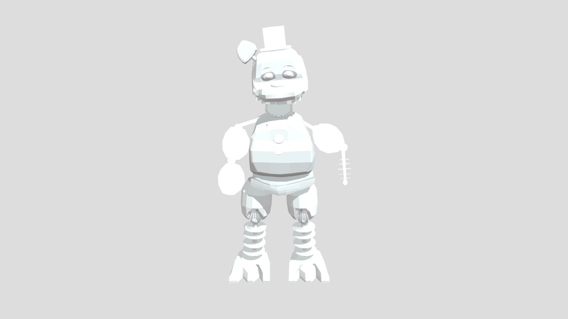 Ignited Freddy - 3D model by 956021286 [b2092de] - Sketchfab