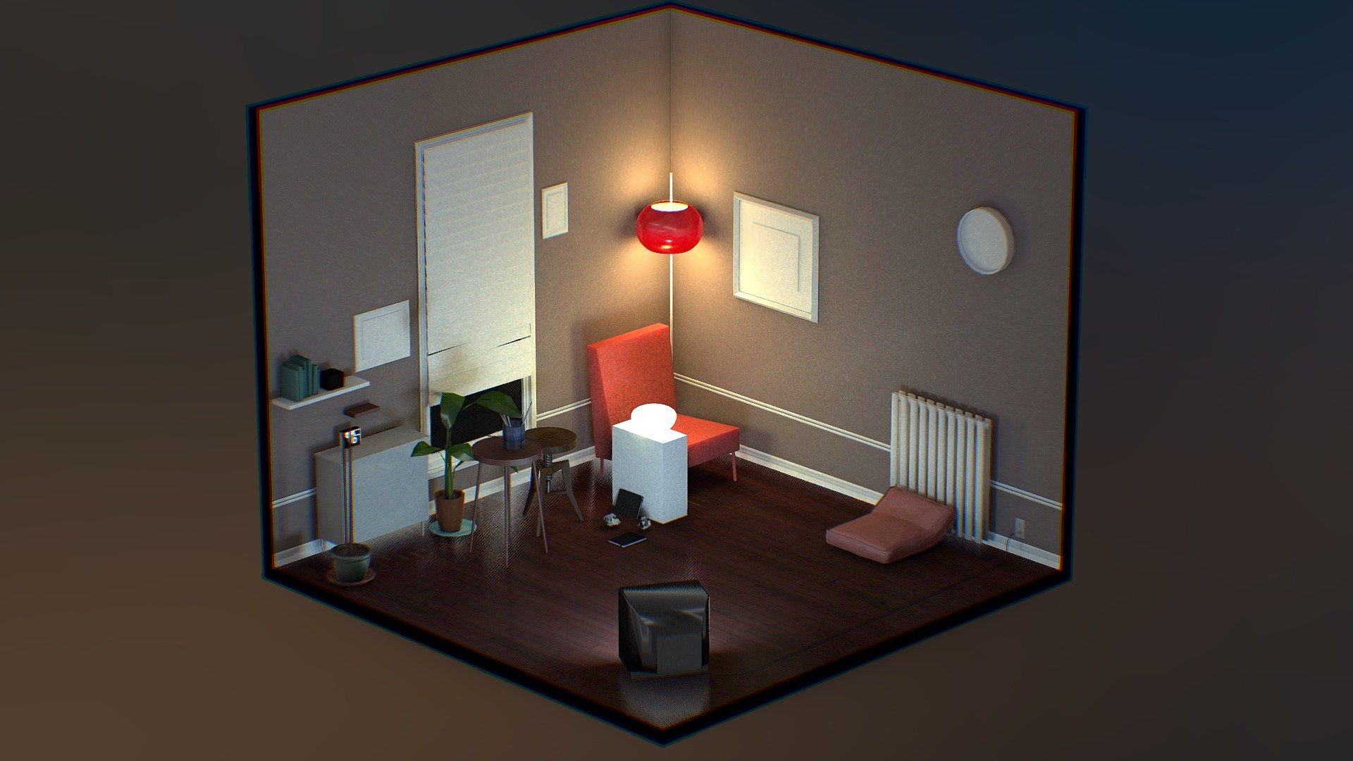 Lazy Room - 3D model by canersoyer [b20959a] - Sketchfab